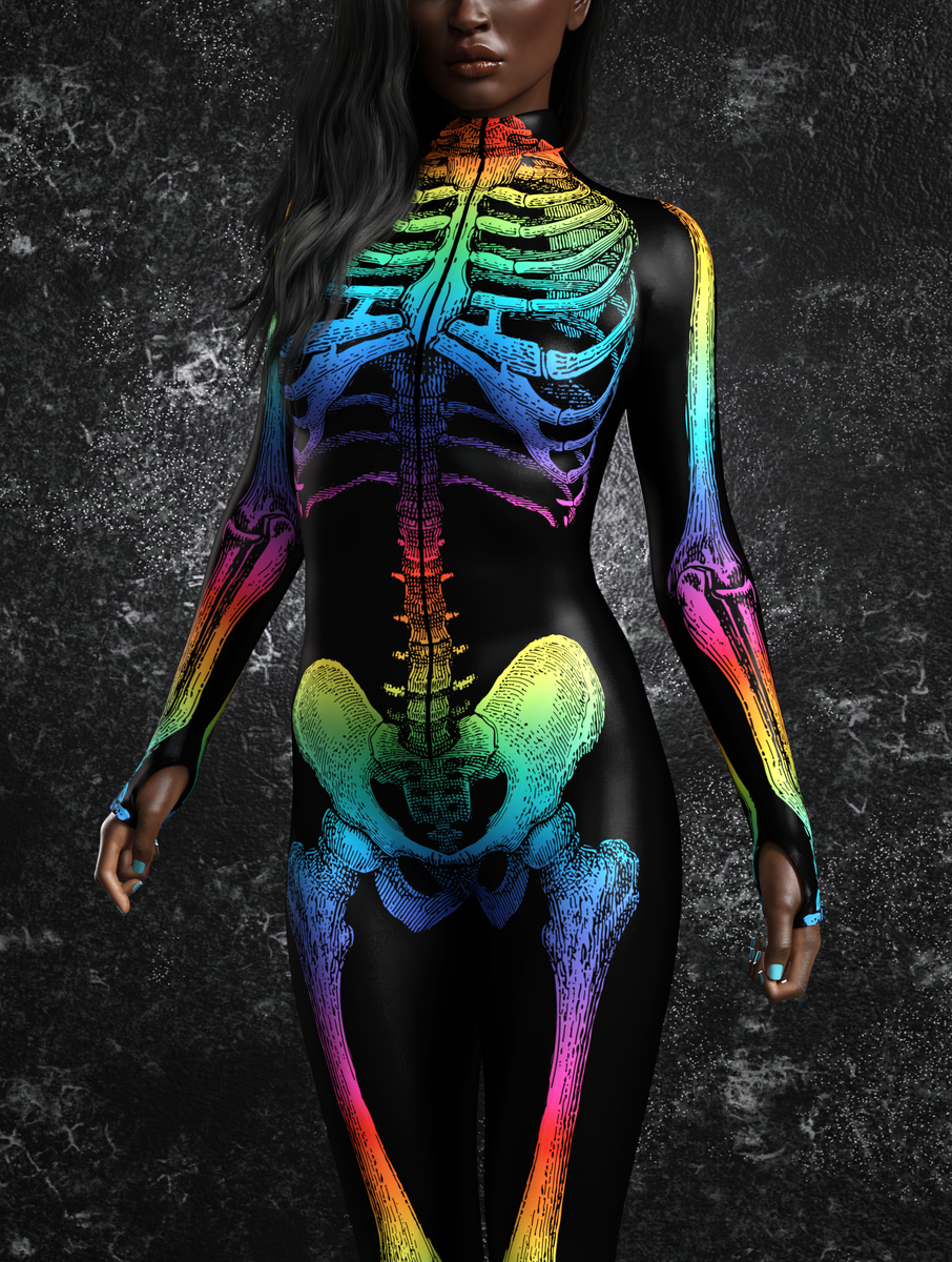 Rainbow Anatomy Costume – CandyCatz