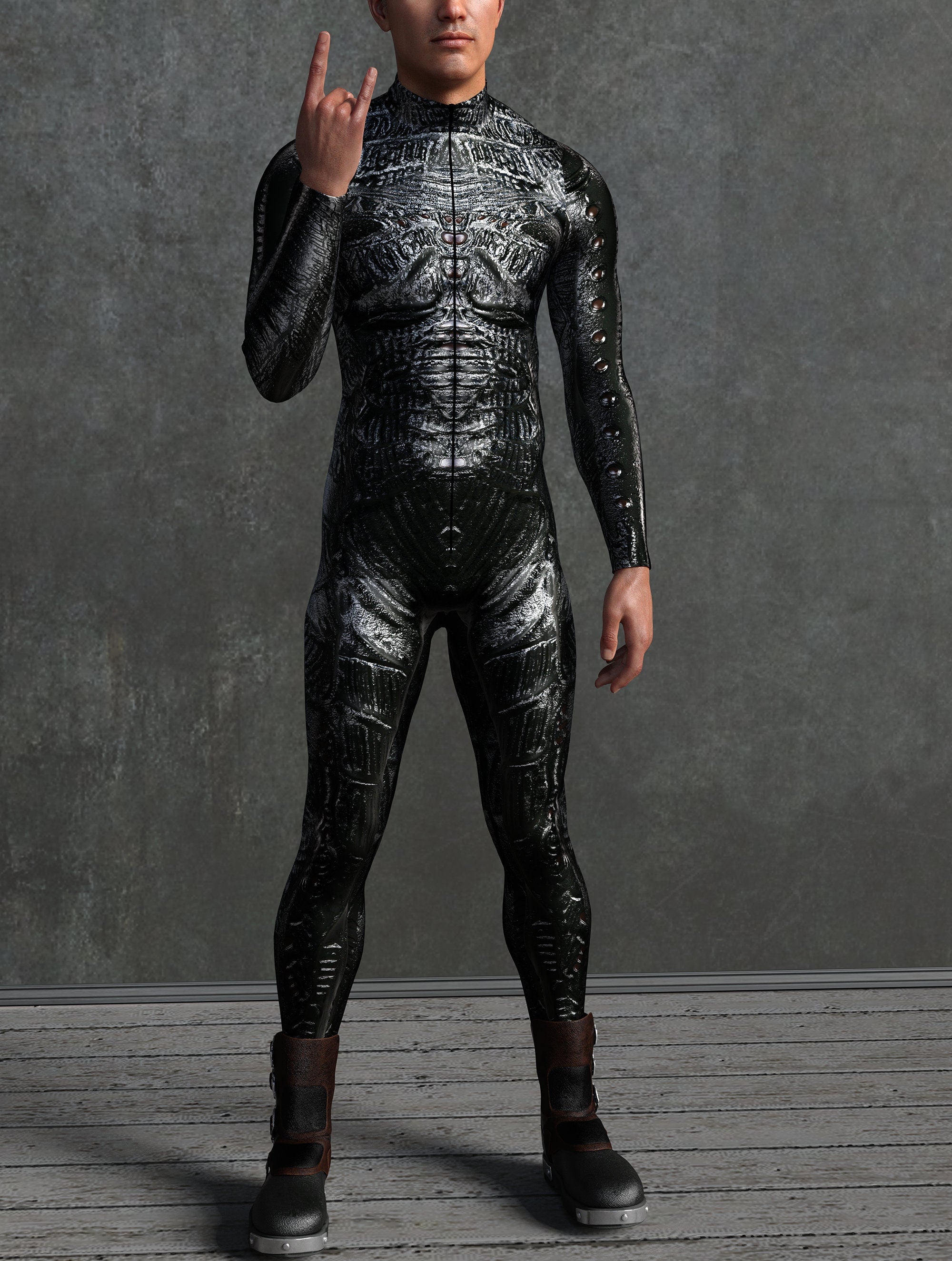 Burned Zombie Male Costume – CandyCatz