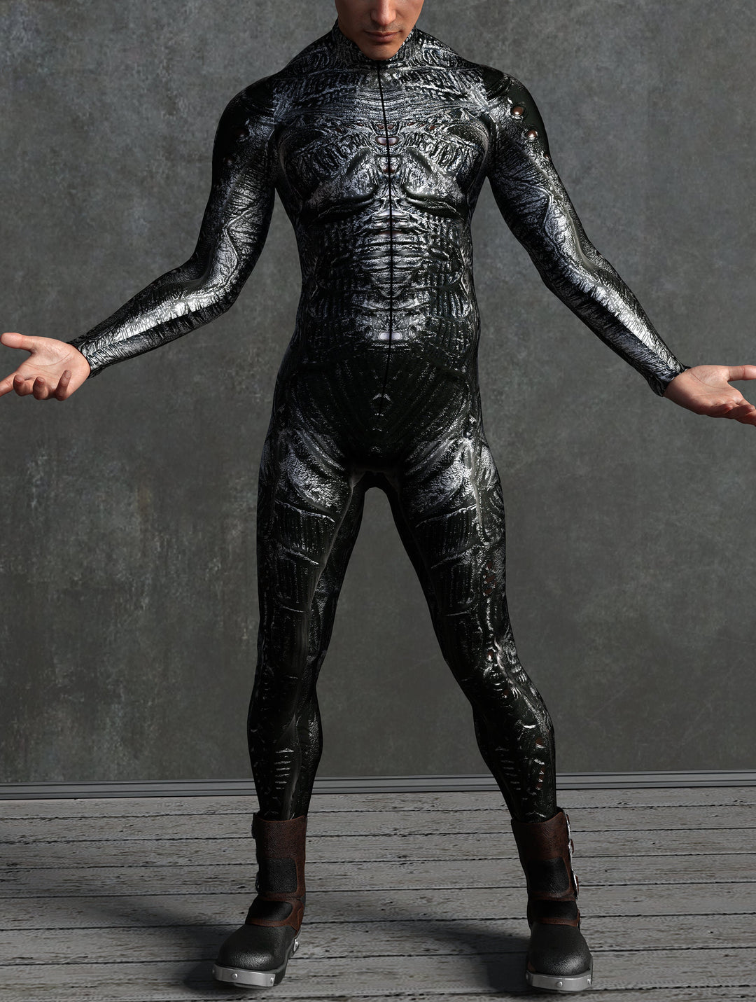 Burned Zombie Male Costume – CandyCatz