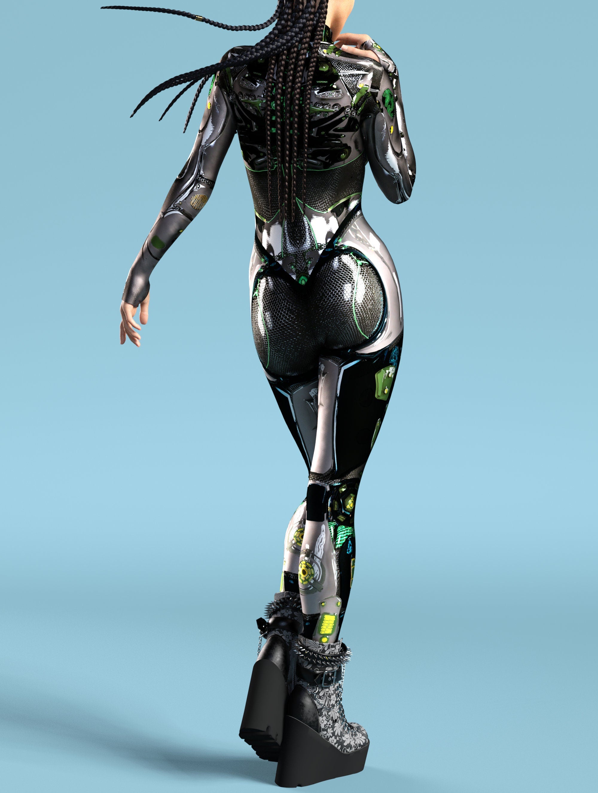 Cat Fiber Bot Costume – CandyCatz