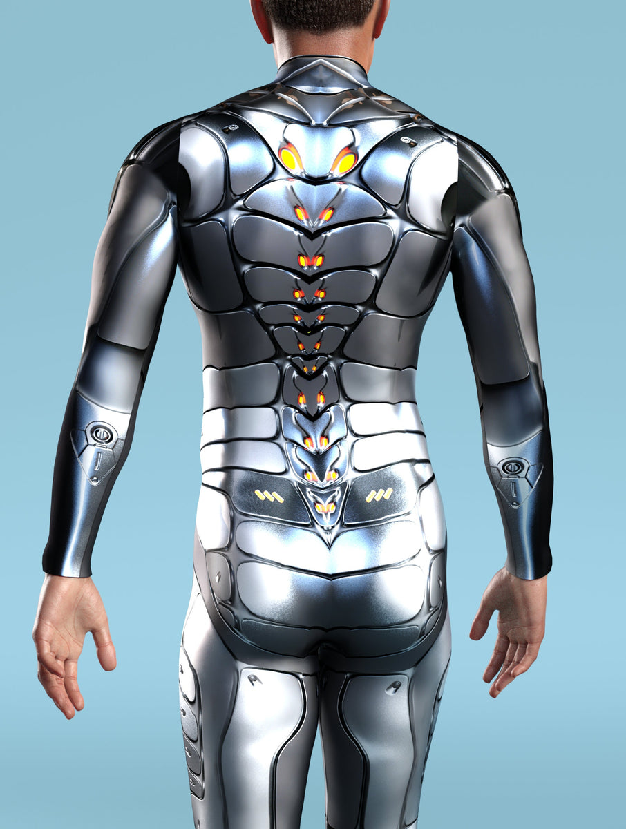 Justice Bot Male Costume – CandyCatz