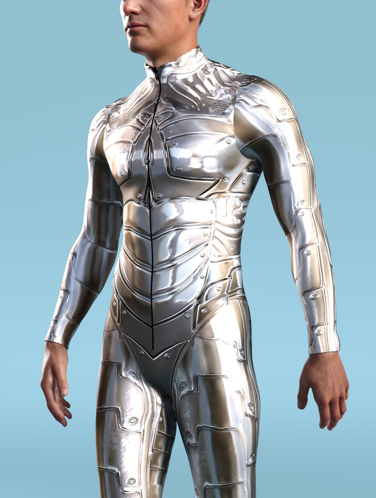 Azur Phantom Male Costume – CandyCatz