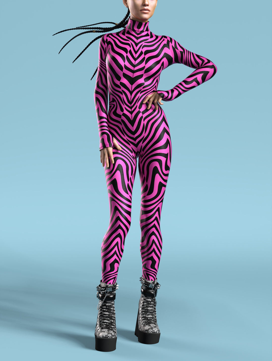 Zebrine Skin Pink Costume – Candy Catz