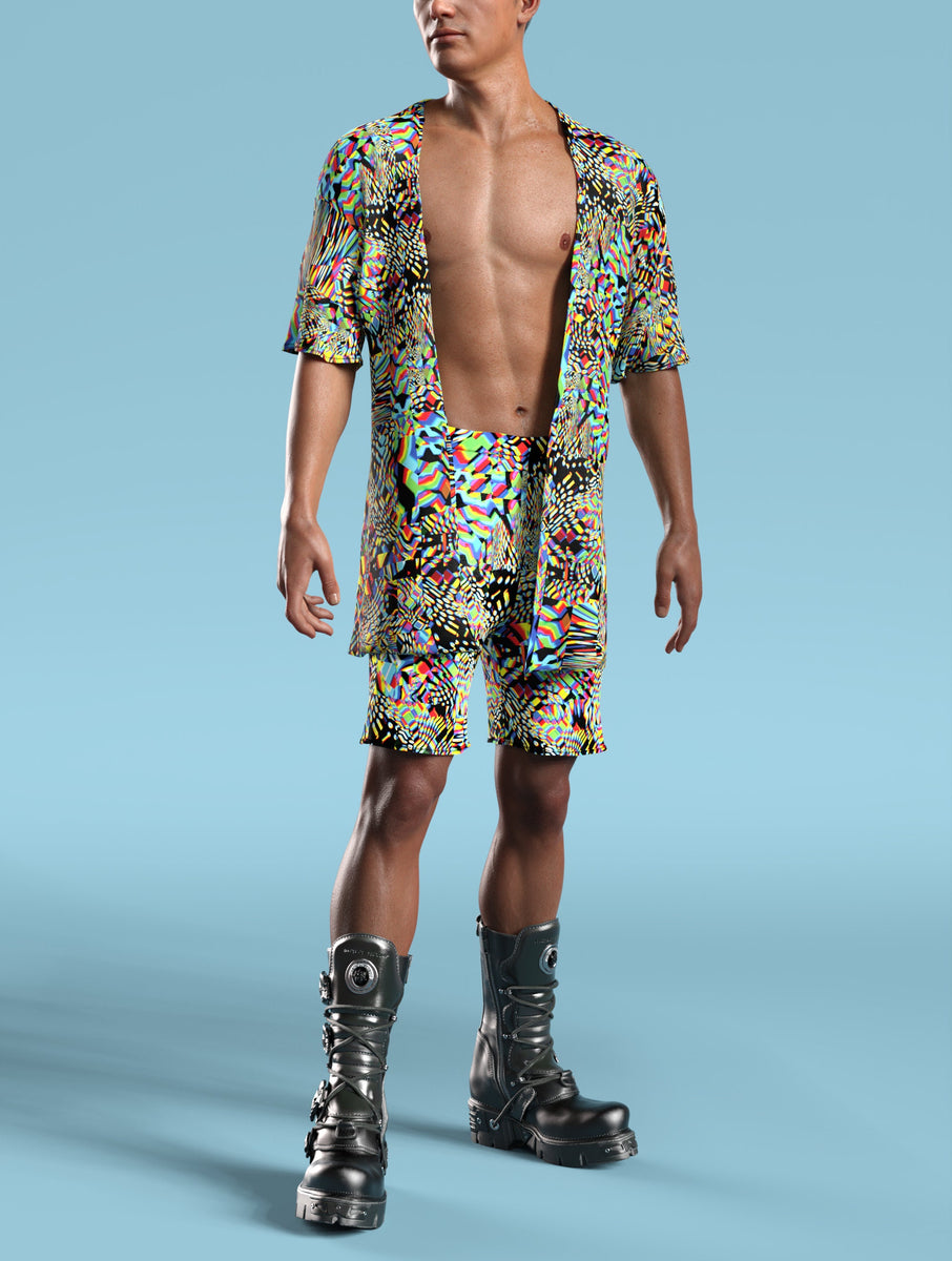 Warped Male Half Robe Set – CandyCatz