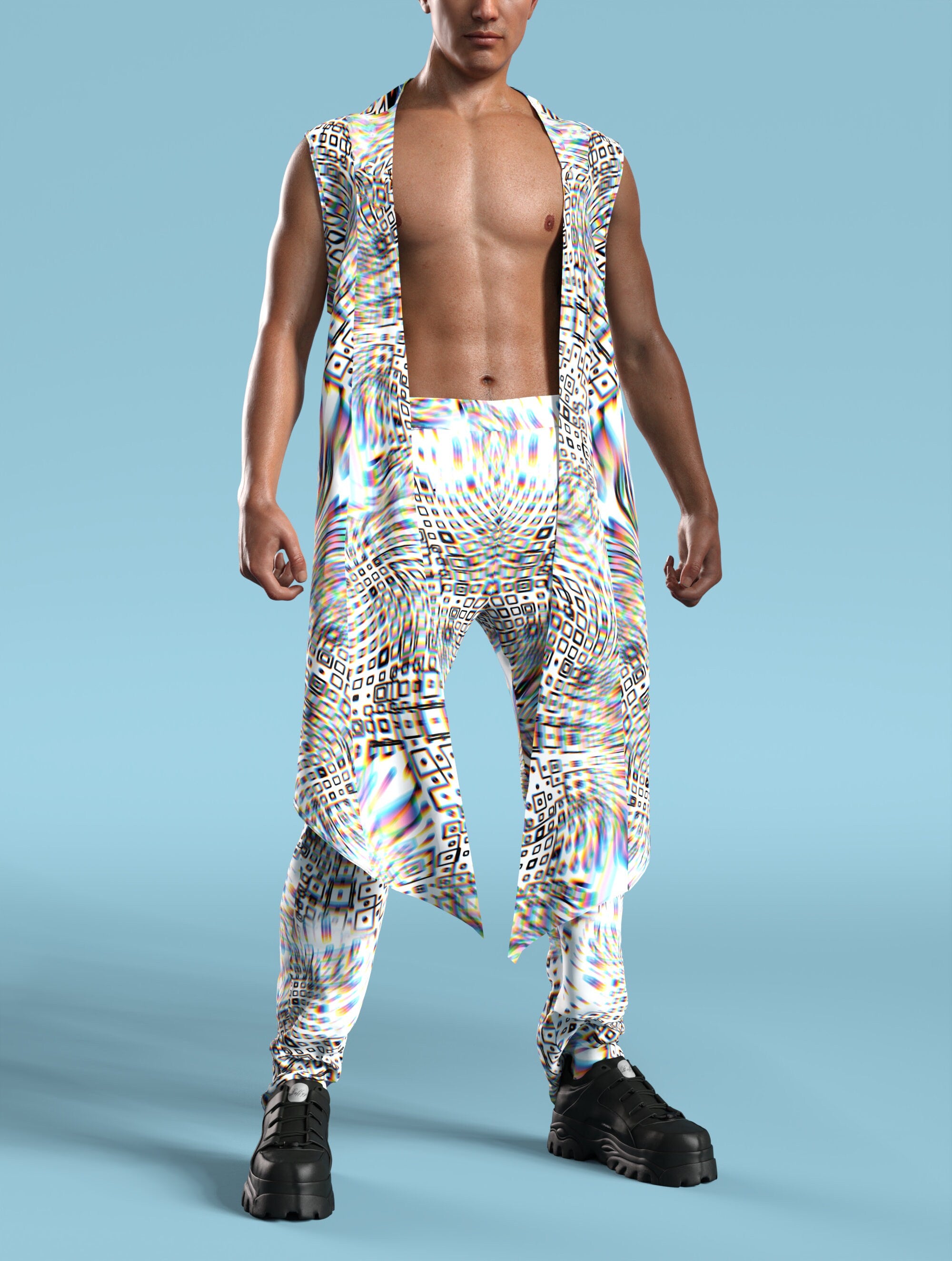 Oblivion Spiral Male Vest Set – CandyCatz