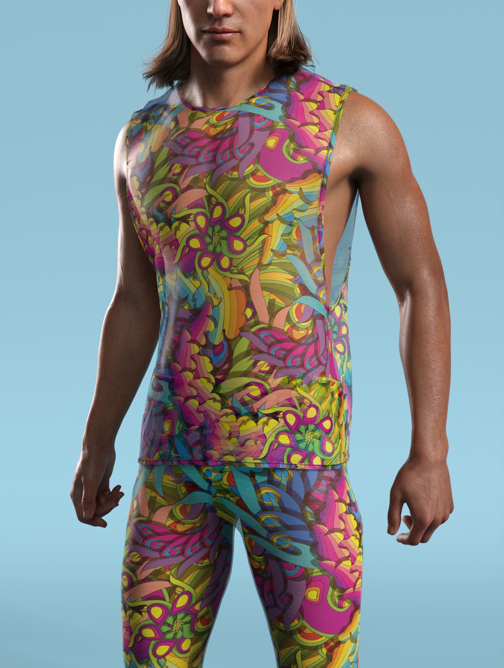Ethereal Senses Mesh Male Muscle Set – CandyCatz