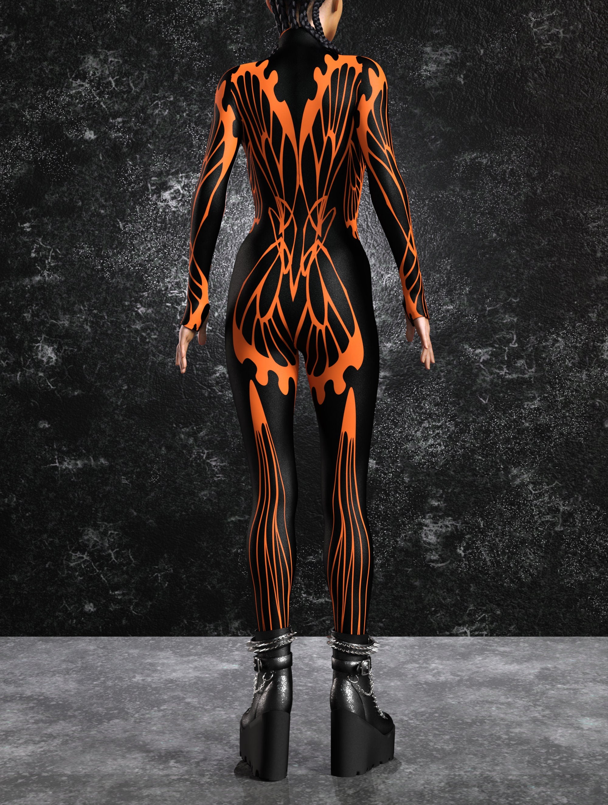Ethera Toxic Orange Costume – CandyCatz