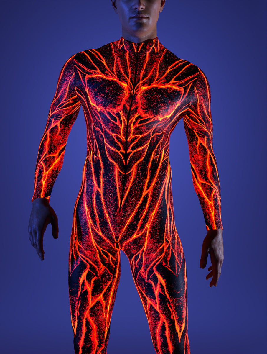 Lava Burst Male Mesh Wings – CandyCatz